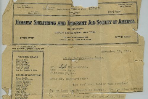 Rauh Jewish History Program & Archives - Heinz History Center