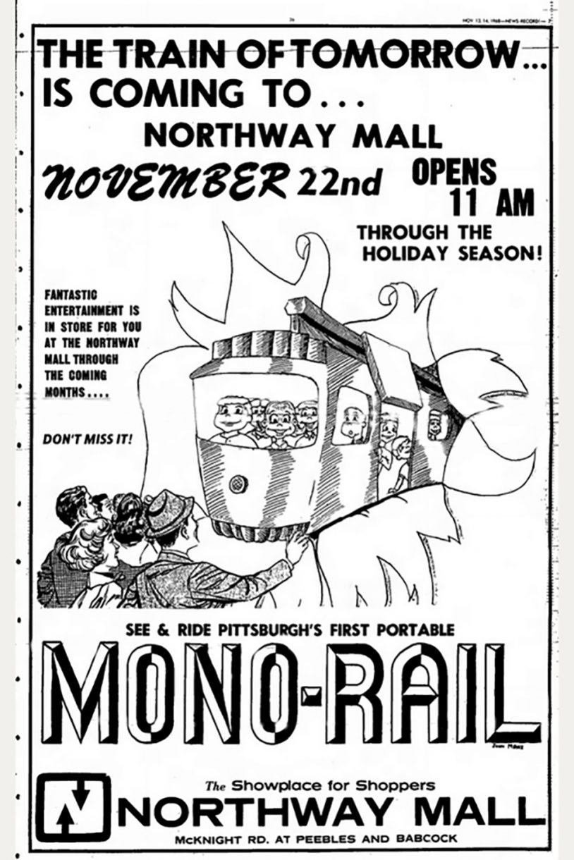 Where Were Pittsburgh's Christmas Monorails? - Heinz History Center