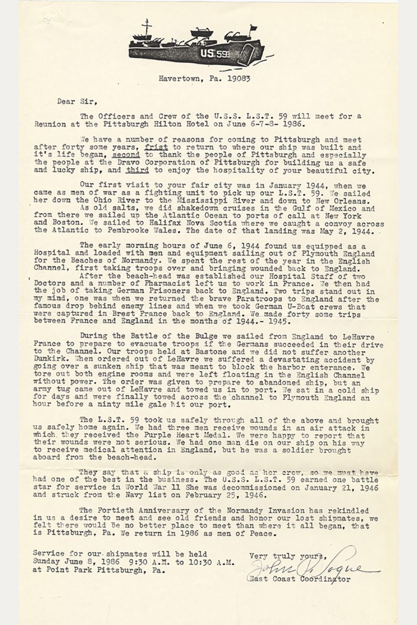 Pittsburgh’s LSTs: Remembering the “Workhorse” of Normandy - Heinz ...